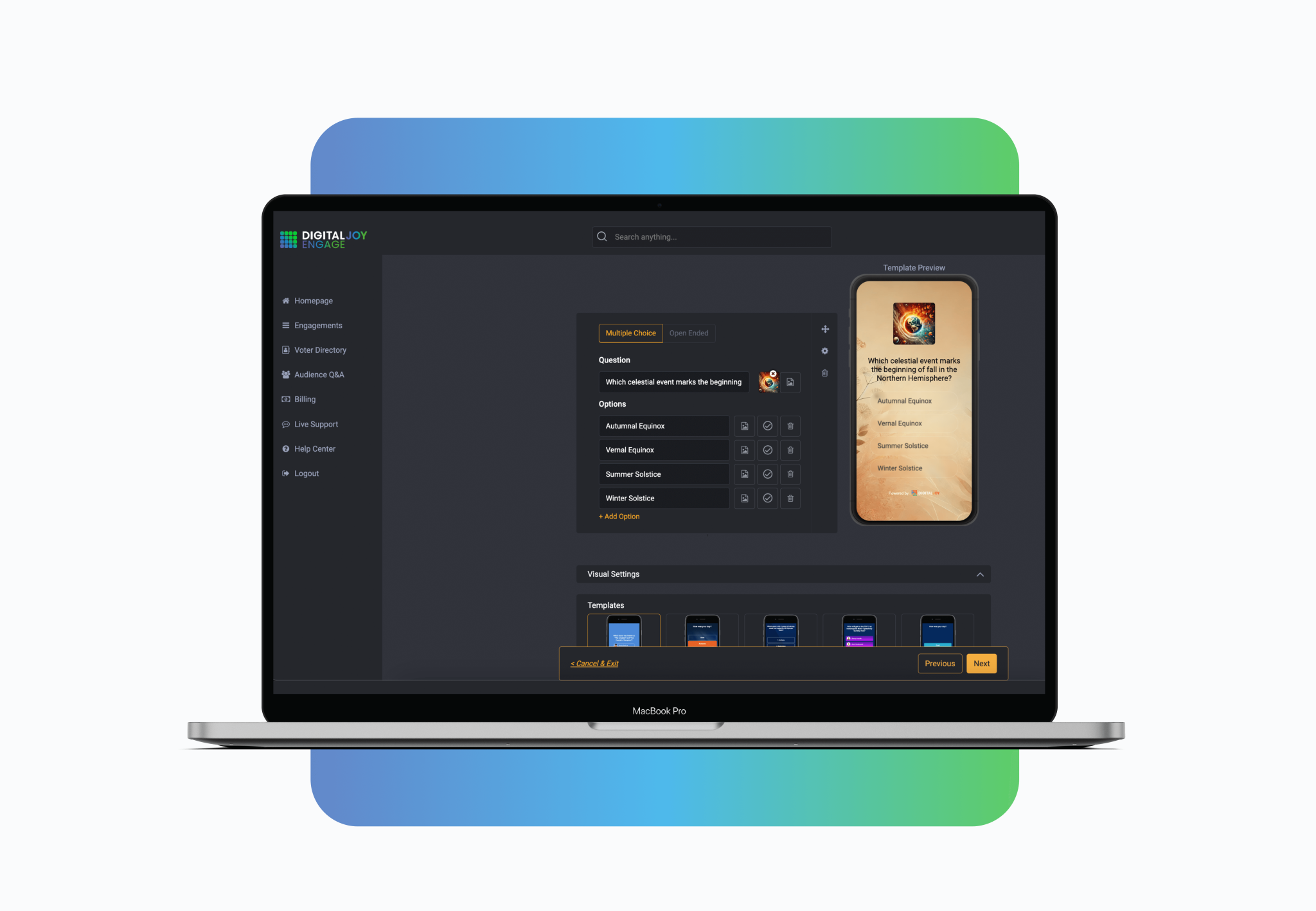 Digital Joy Engage | Audience Interaction Software